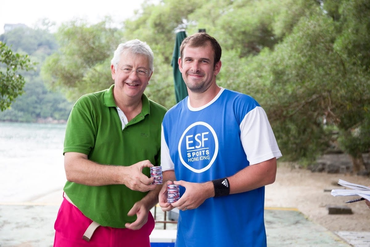 Tanner De Witt participates in ESF Sports Adventure Day in Sai Kung ...