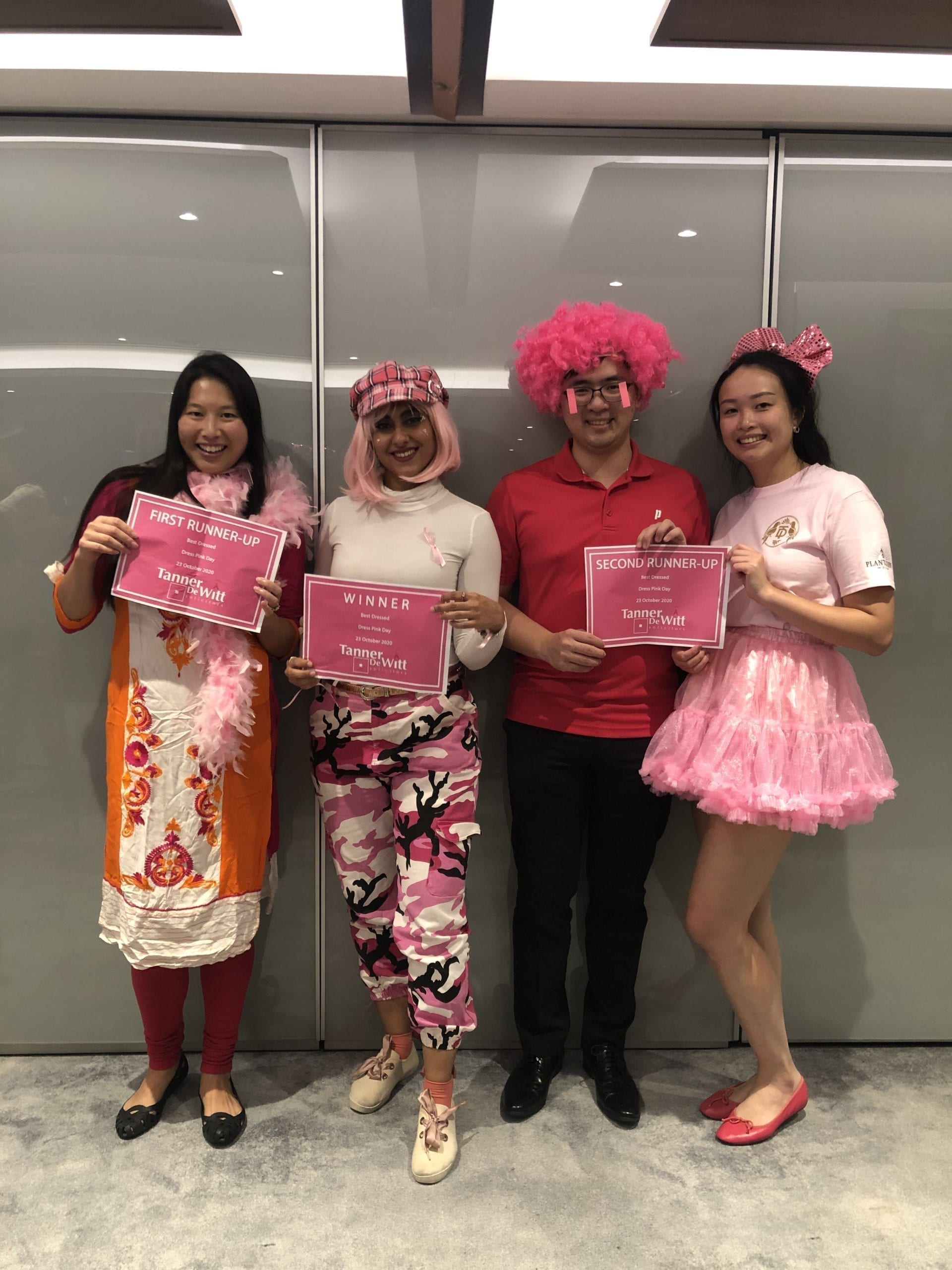 Tanner De Witt celebrates Dress Pink Day 2020 - Tanner De Witt ...