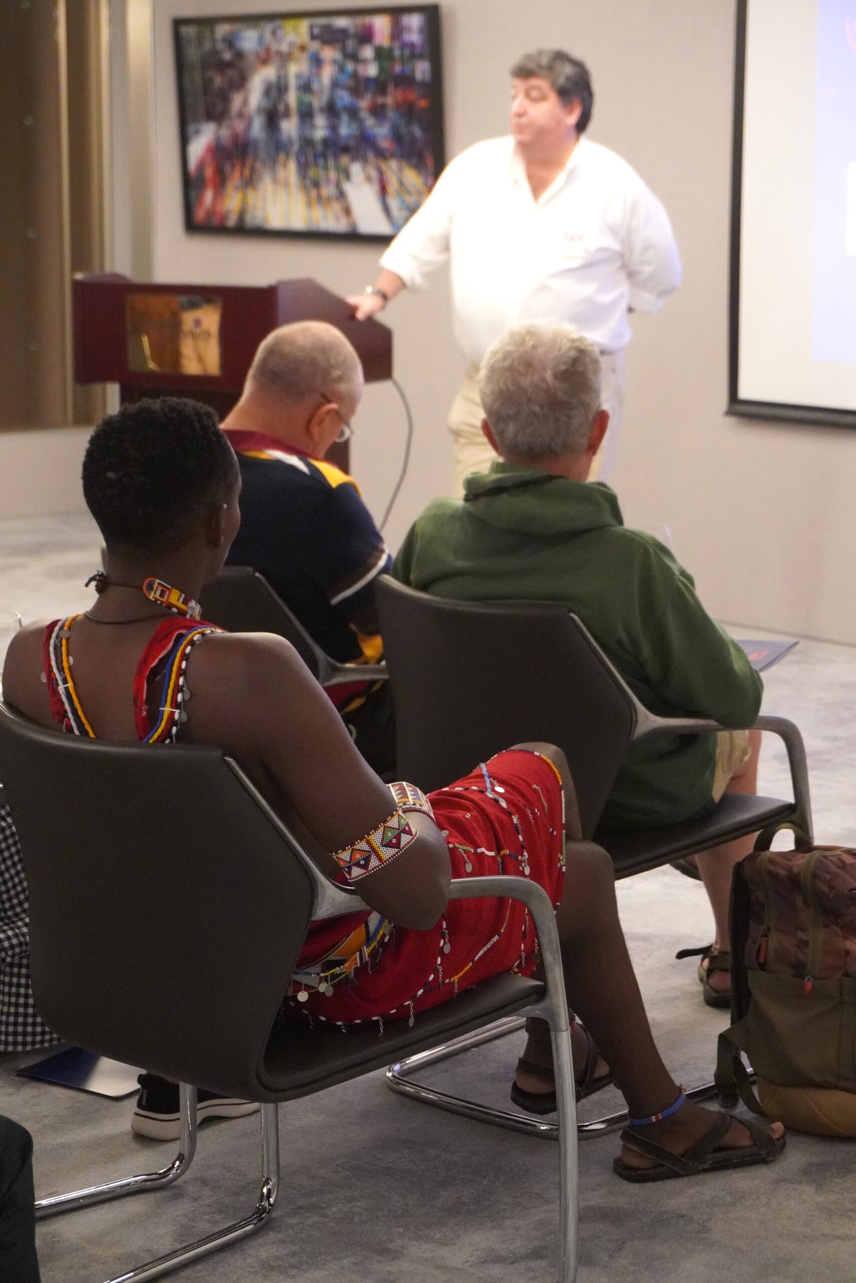 Tanner De Witt host Richard Turere, Inventor of Lion Lights